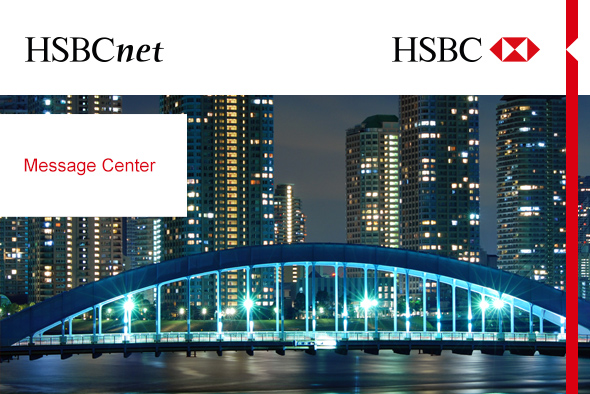Easily manage account services with HSBCnet Message Center