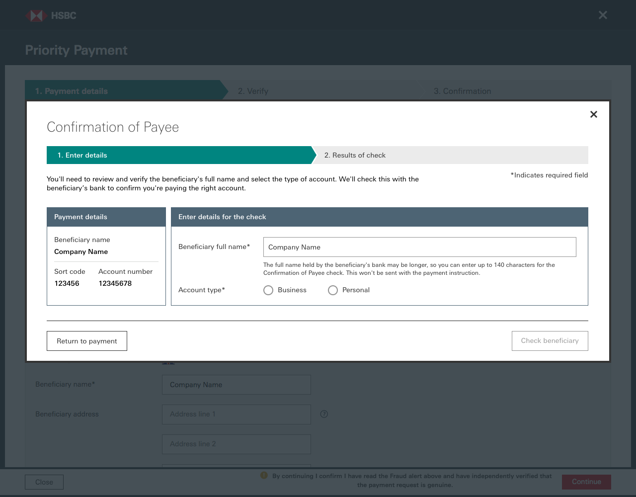 Comptes basés au Royaume-Uni : la Confirmation du bénéficiaire arrive ...