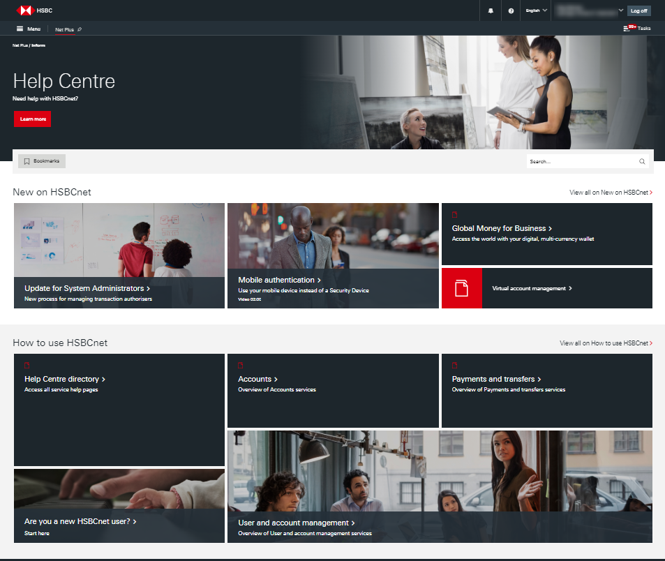 Introducing the new and improved HSBCnet Help Centre